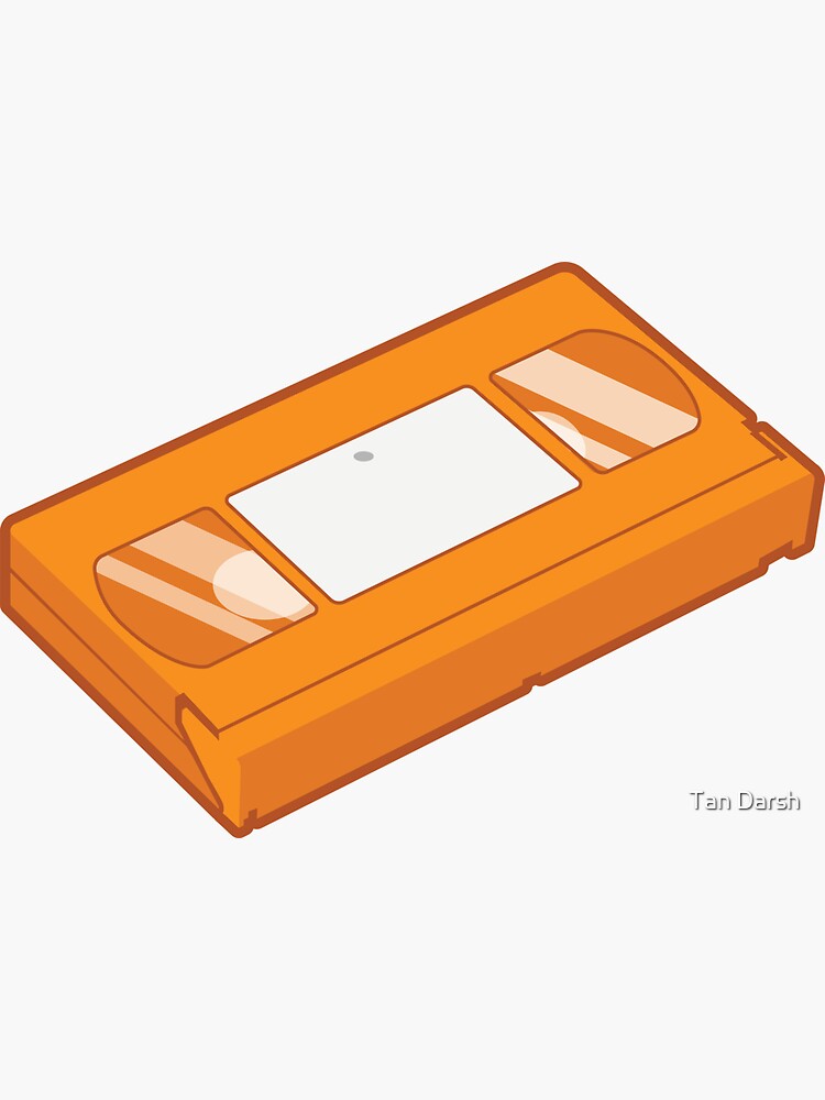 "Nickelodeon VHS" Sticker for Sale by Tan Darsh | Redbubble