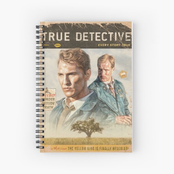 True Detective Spiral Notebooks | Redbubble