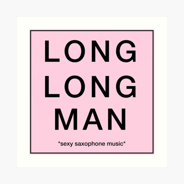 "Sakeru Gummy Long Long Man" Art Print for Sale by brightbriar | Redbubble