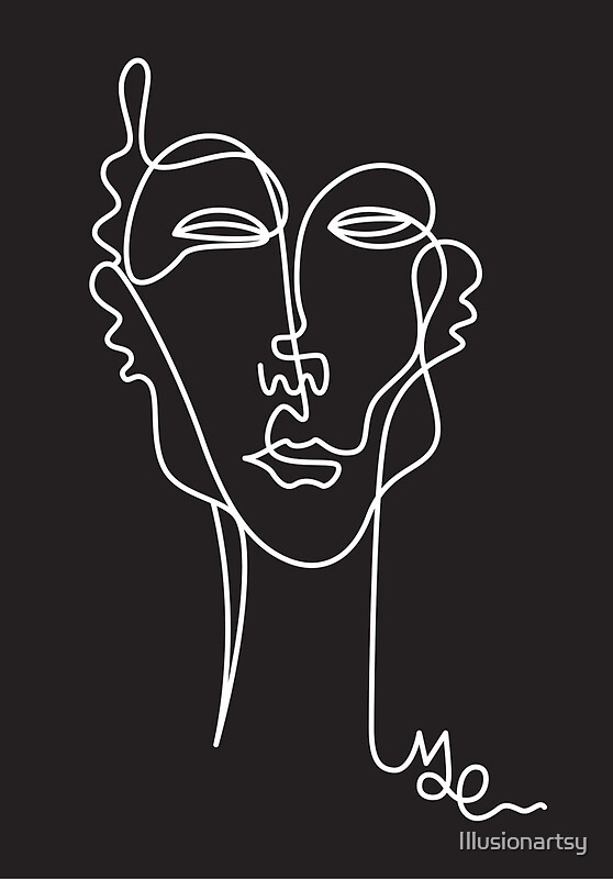 "line art" by Illusionartsy | Redbubble