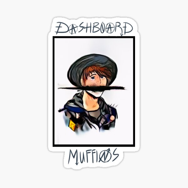 "Sad Banjo Man (Color)" Sticker by DashMuffins | Redbubble