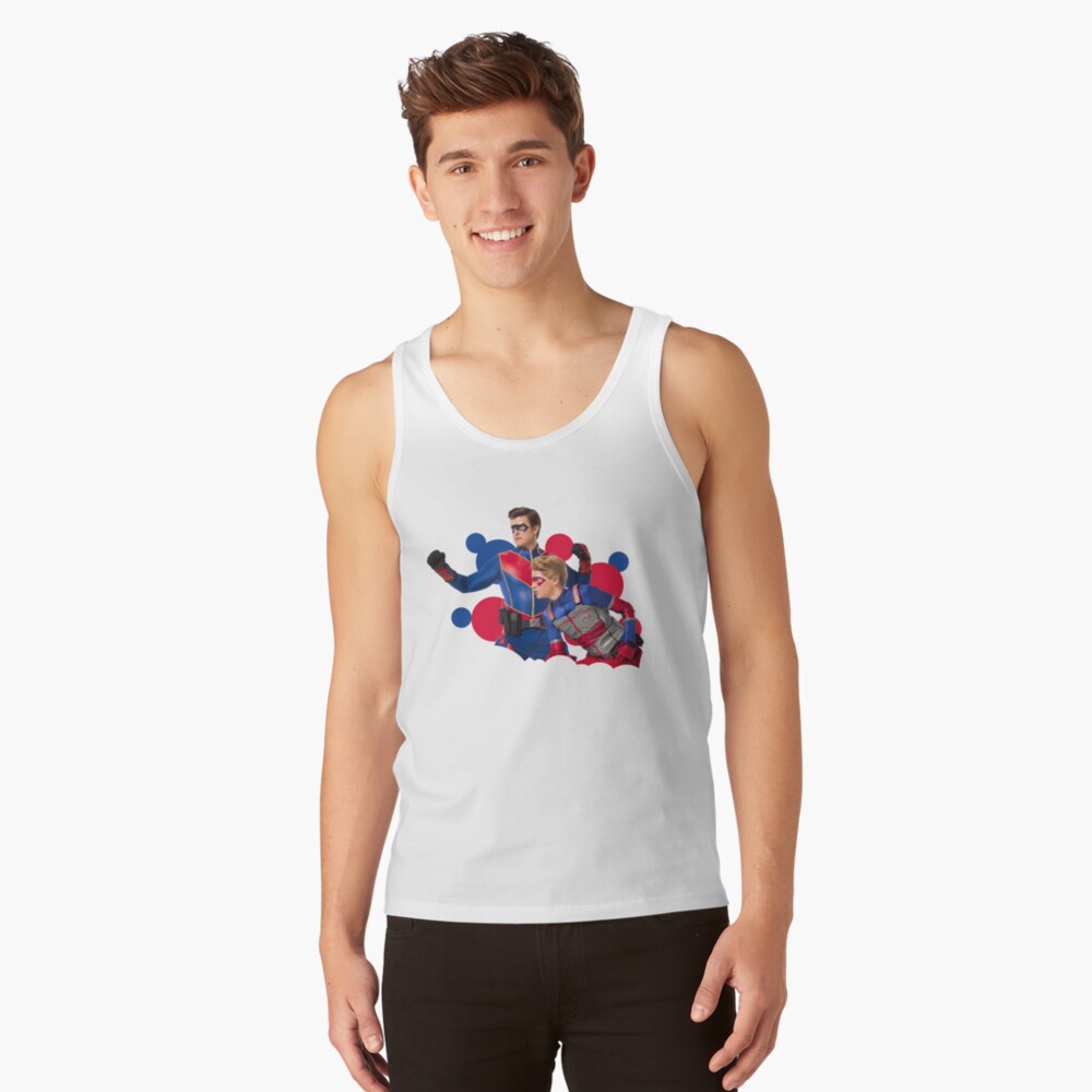 "Bubbles Captain Man and Kid Danger" Poster for Sale by Linneke | Redbubble