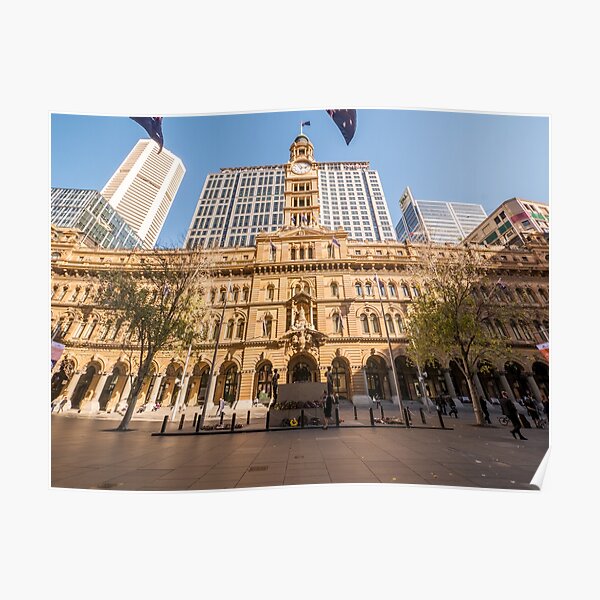 "Sydney Cenotaph and Historic GPO Building, Martin Place, Sydney ...