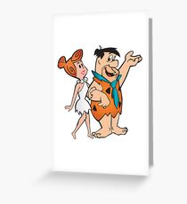 Flintstones Greeting Cards | Redbubble