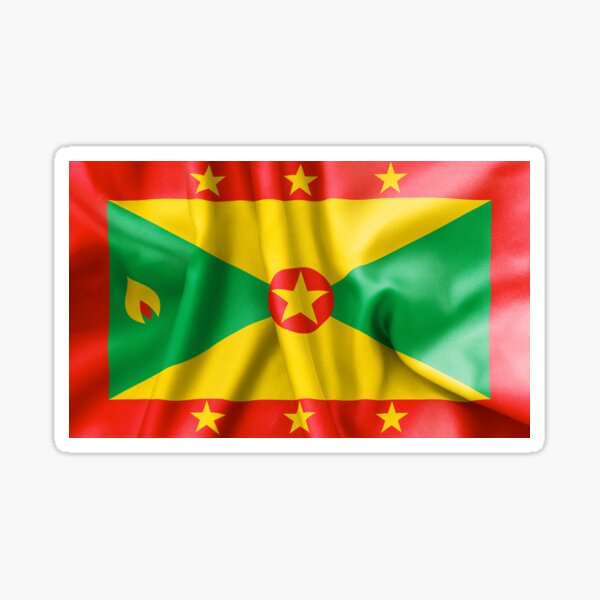 "Grenada Flag" Sticker for Sale by MarkUK97 | Redbubble