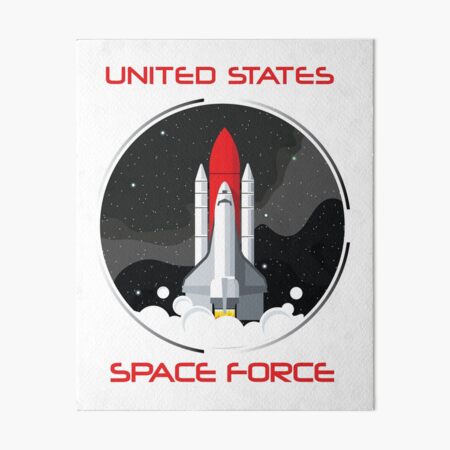 "United States Space Force USSF" Art Board Print for Sale by jevjev ...