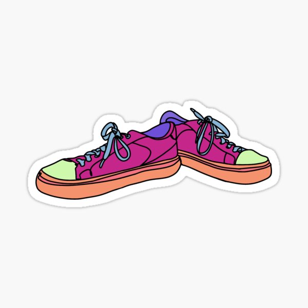 "Shoes" Sticker by murkybucket | Redbubble