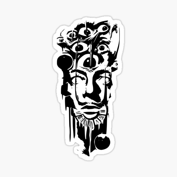 "Dali" Sticker by Rawpixel | Redbubble