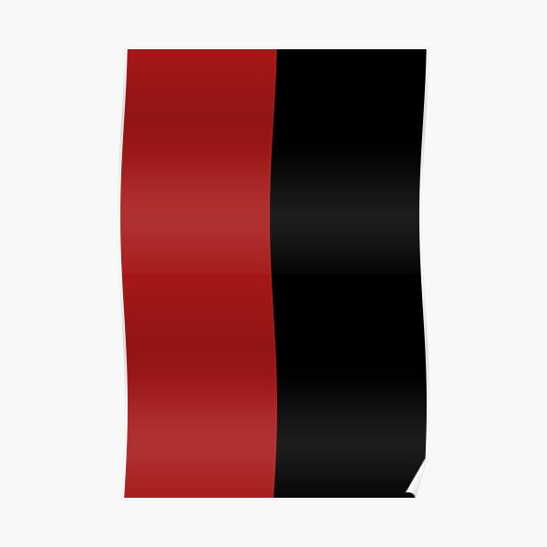 "Two-tone Red & Black (#A51818 x #000000) Minimal Vertical Design ...