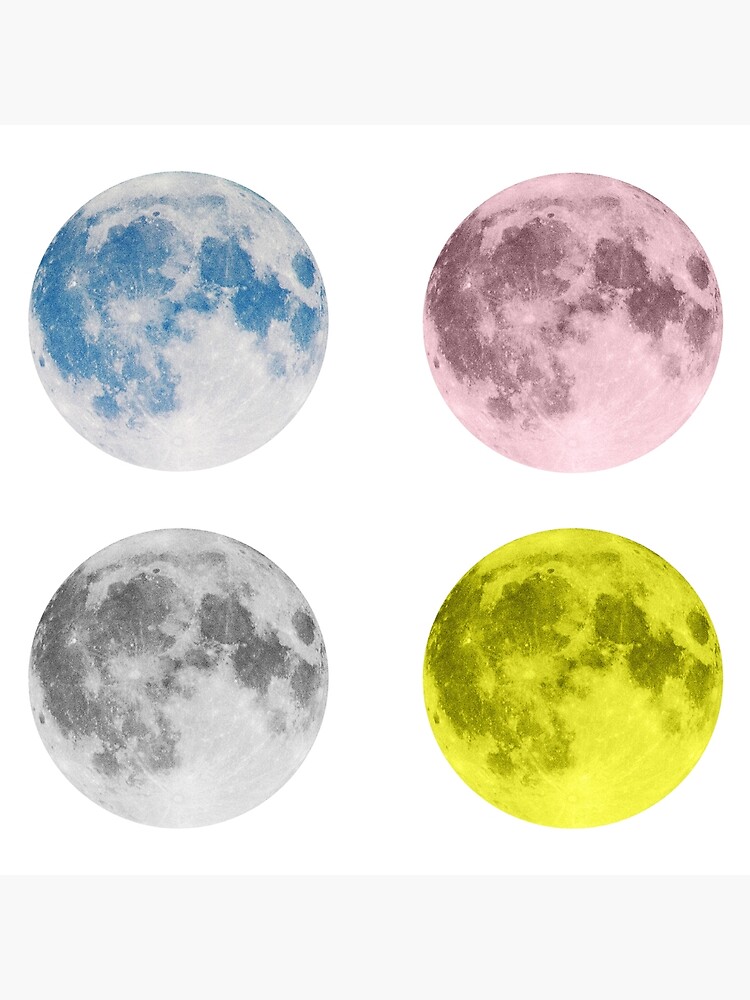 "90s Full Moons Pack" Poster for Sale by cadinera | Redbubble