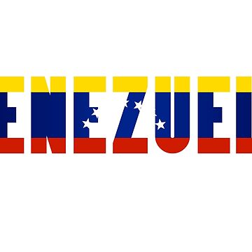 "Venezuela Lettering" Poster for Sale by Selene Da Silva | Redbubble