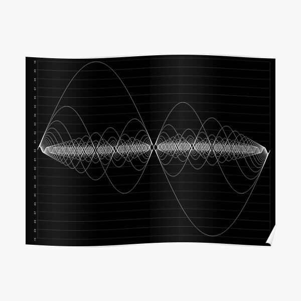"The Harmonic Series" Poster for Sale by Thornepalmer | Redbubble
