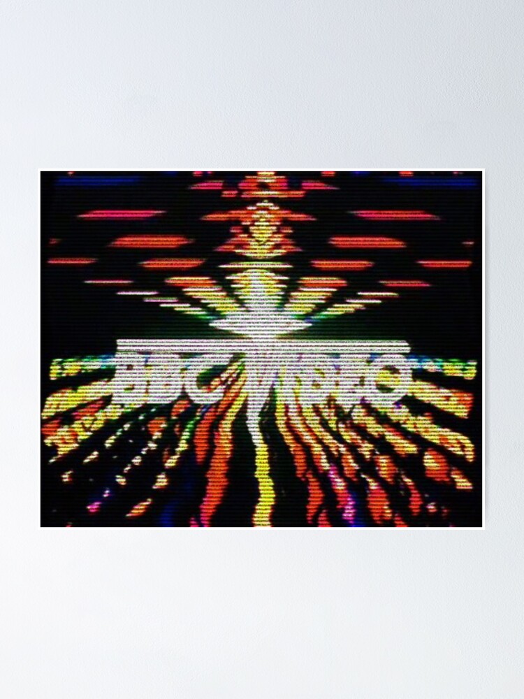 "BBC Video Ident" Poster by lgpmachine | Redbubble