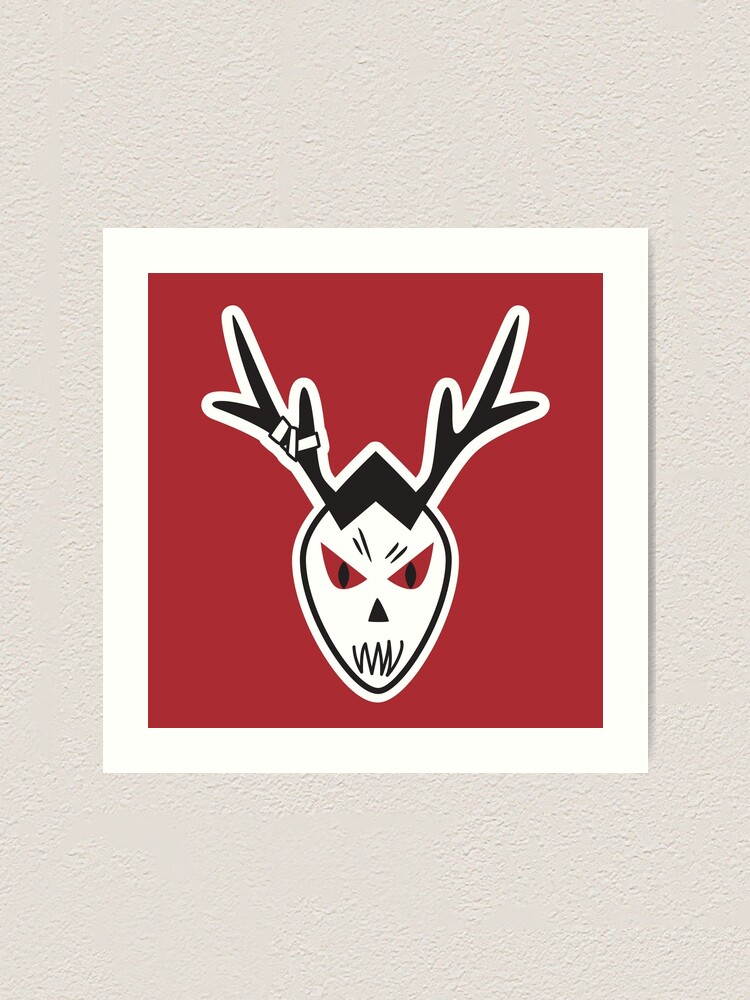 "Wisconsin Wendigos Logo" Art Print by arielbishop | Redbubble