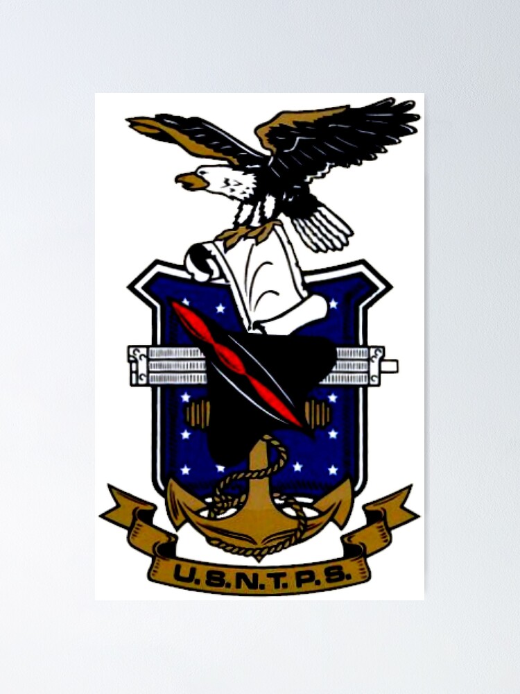 "Test Pilot School (USNTPS) Crest" Poster for Sale by Quatrosales ...