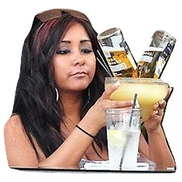 "snooki sticker" Sticker for Sale by jkilyanek | Redbubble