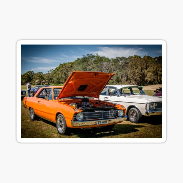 "The Big Orange Aussie Valiant! " Sticker for Sale by taspaul | Redbubble