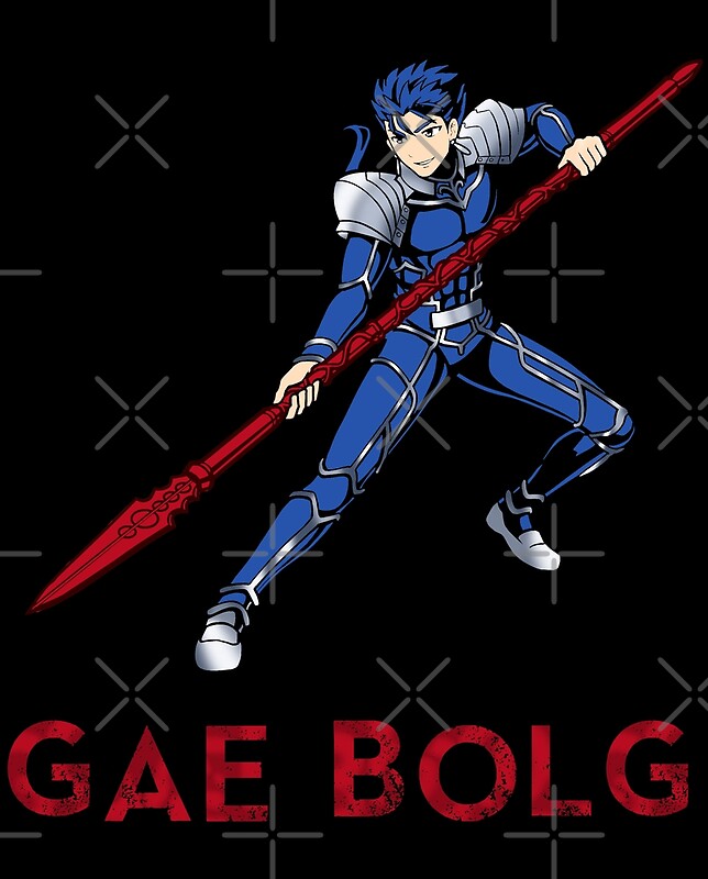 "Cu chulainn - Lancer - Gae Bolg" by xEMIYA | Redbubble