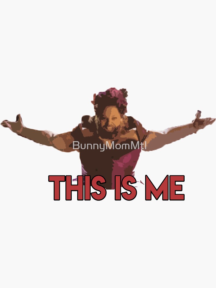 "This is me" Sticker by FillorianQueen | Redbubble