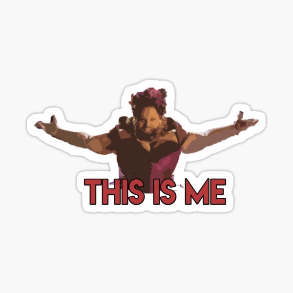 "This is me" Sticker by FillorianQueen | Redbubble