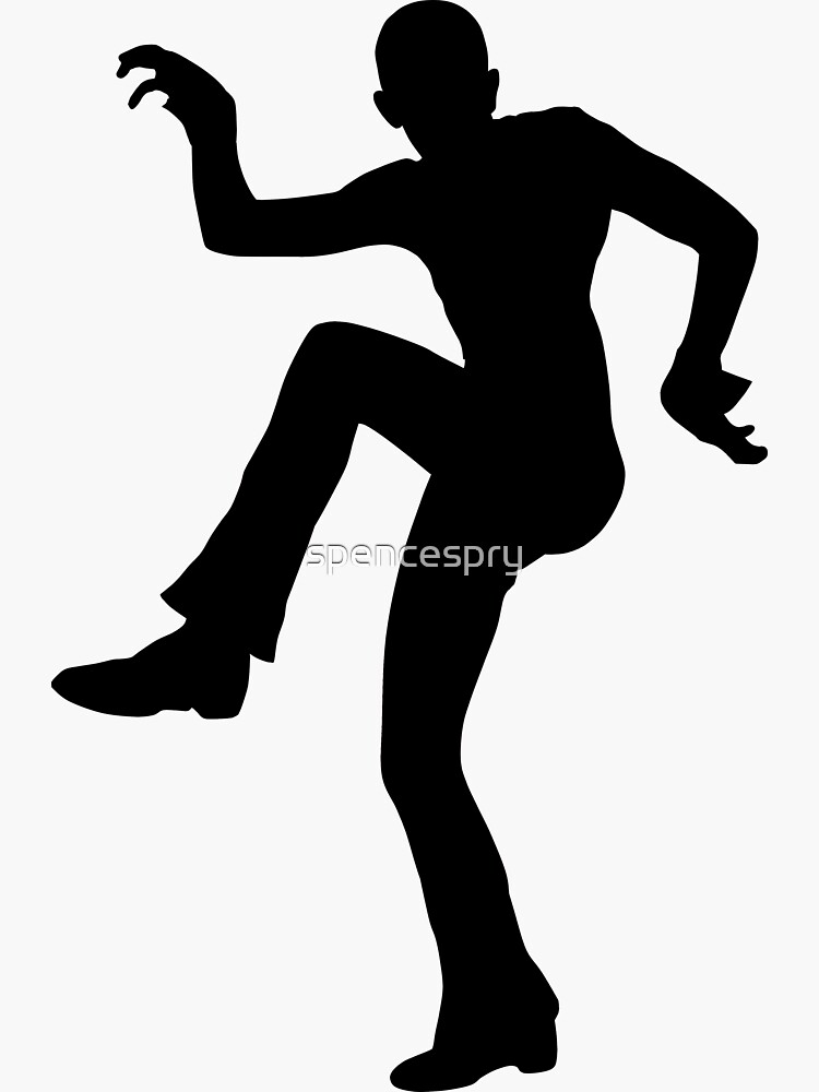 "Robbie Rotten Silhouette" Sticker by spencespry | Redbubble