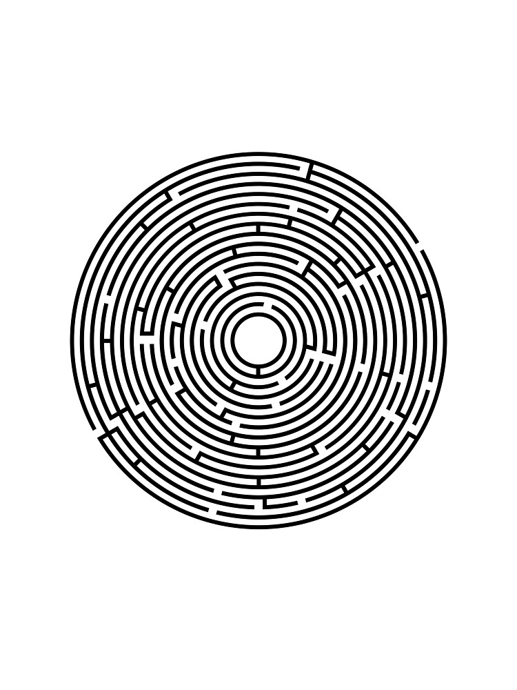 "A Solvable Maze" Poster for Sale by Tim Gengler | Redbubble