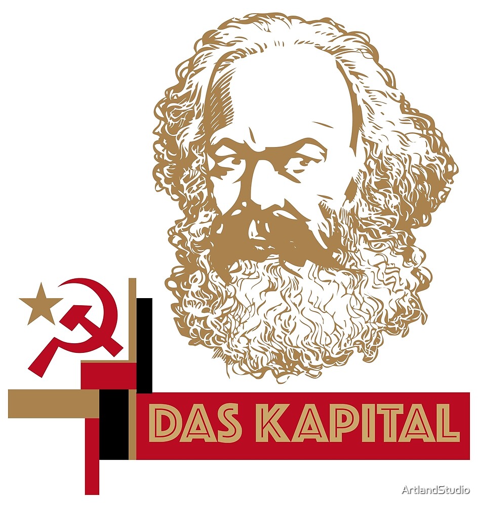 "Karl Marx Art" by ArtlandStudio | Redbubble