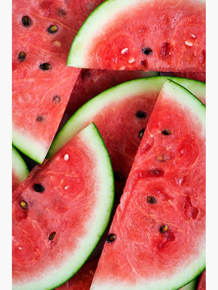 "Juicy Pink Watermelon" Poster by newburyboutique | Redbubble
