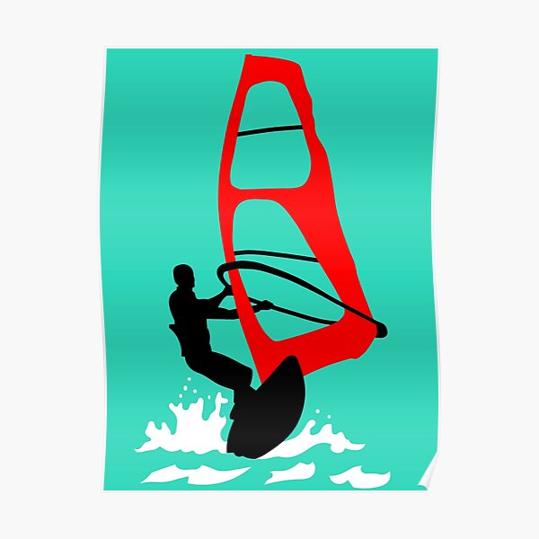 Windsurfing Wall Art | Redbubble