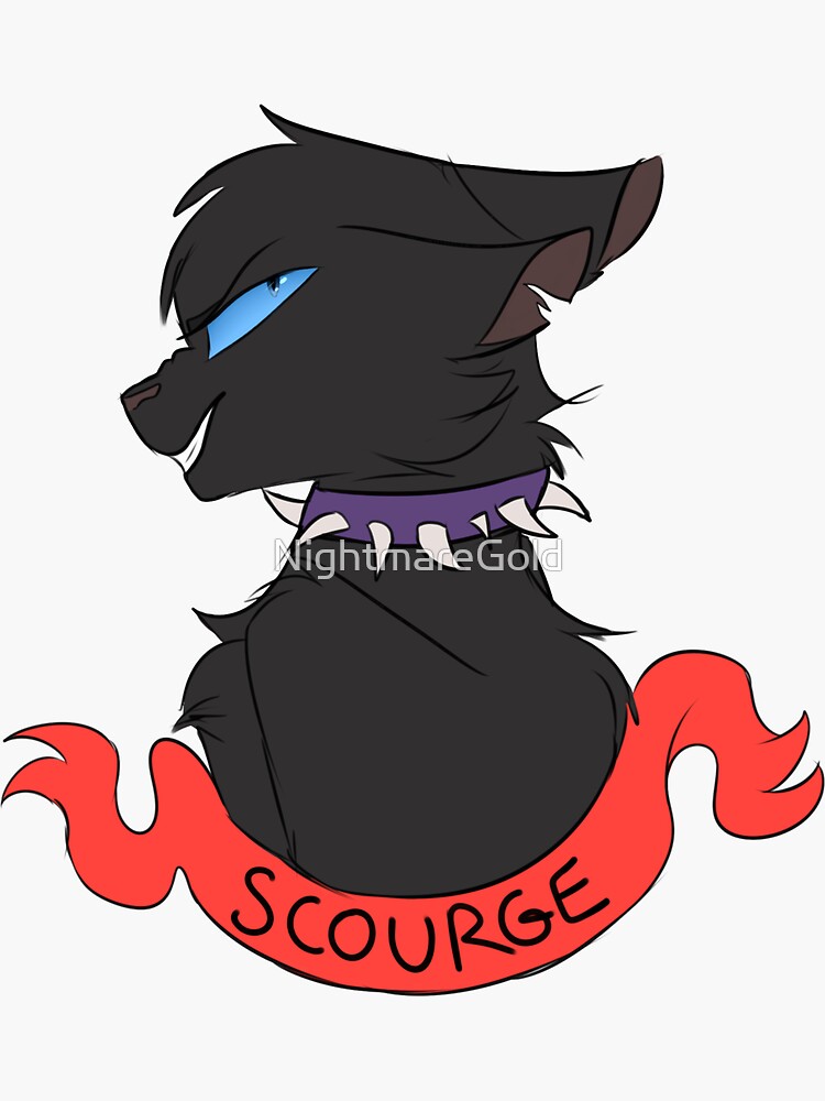 "Scourge" Sticker by NightmareGold | Redbubble