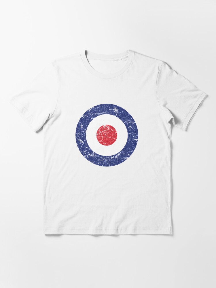 "RAF Roundel Air Force Target British Bullseye Distressed" T-shirt for ...