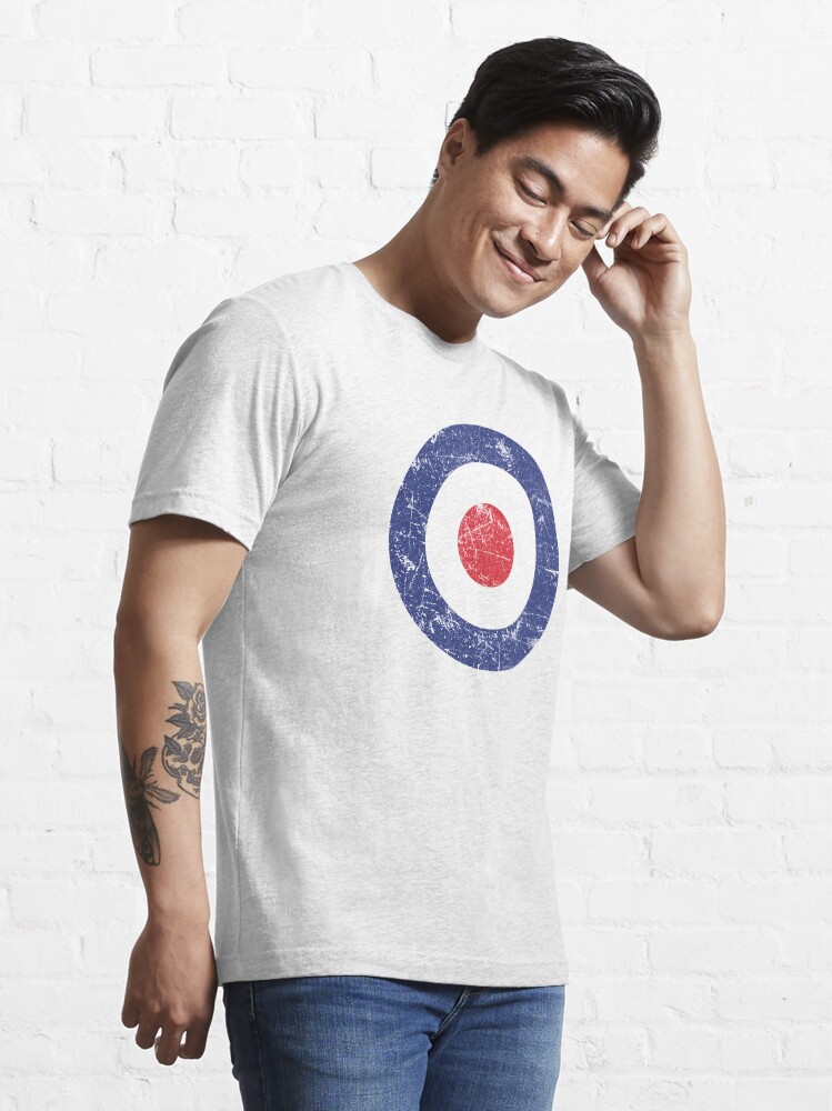 "RAF Roundel Air Force Target British Bullseye Distressed" T-shirt for ...