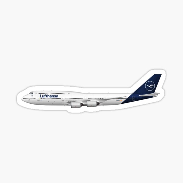 Boeing 747 Stickers | Redbubble