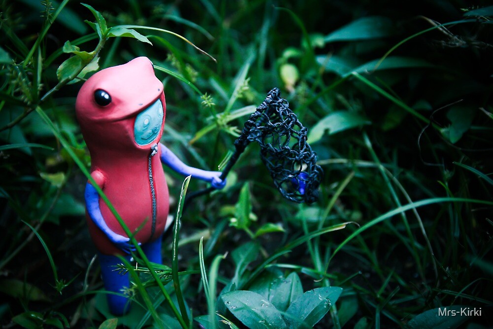 "Butterfly Hunter" by Mrs-Kirki | Redbubble