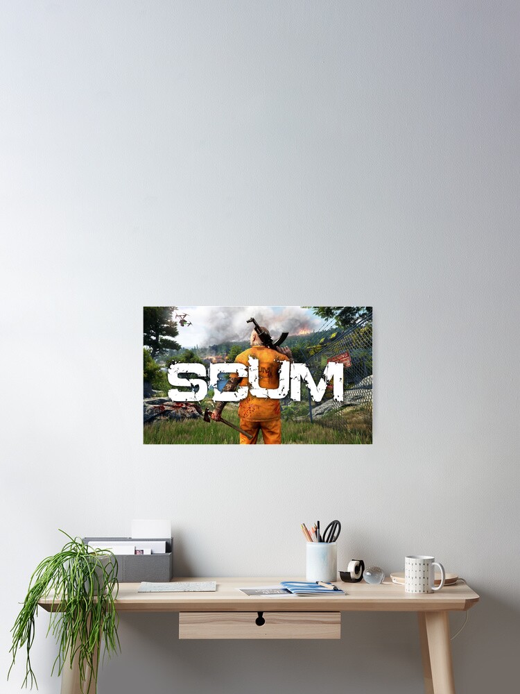 "SCUM Poster" Poster for Sale by mattmatt724 | Redbubble