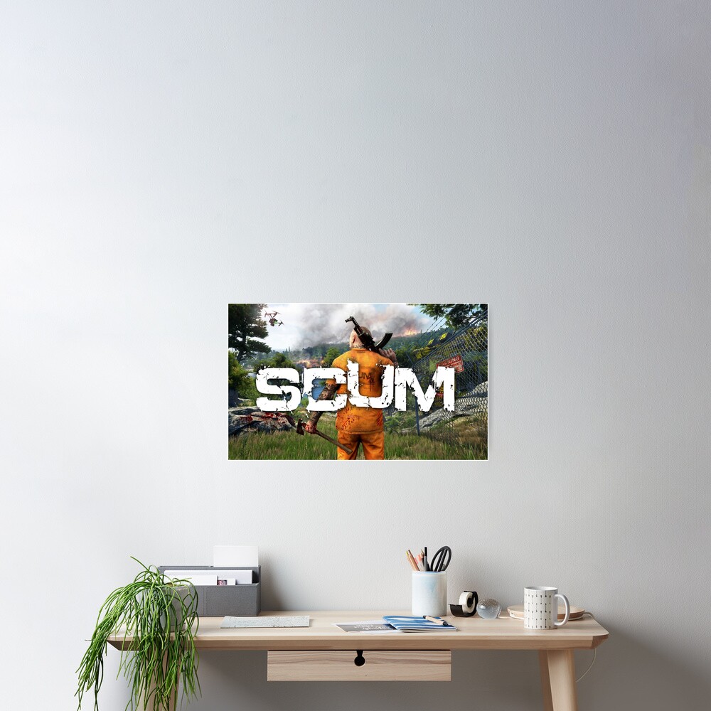 "SCUM Poster" Poster for Sale by mattmatt724 | Redbubble