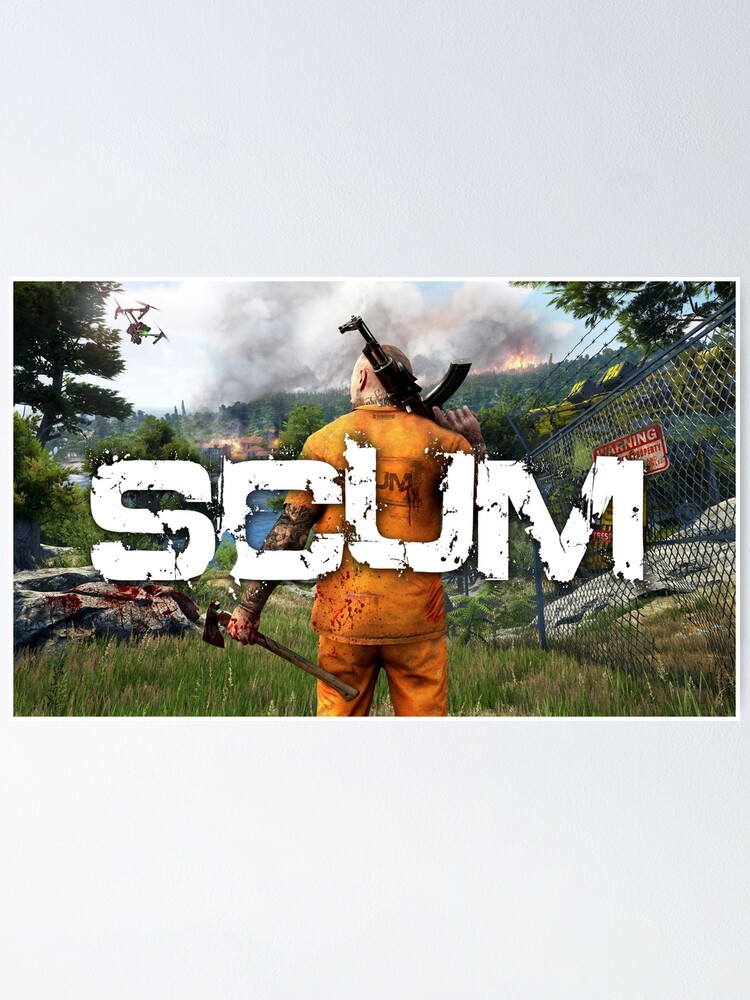 "SCUM Poster" Poster for Sale by mattmatt724 | Redbubble
