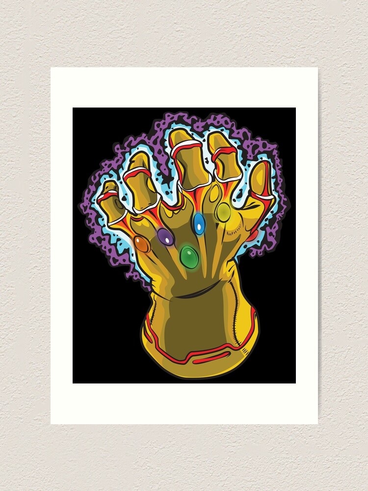 "Infinity Gauntlet" Art Print for Sale by Jkotlan | Redbubble