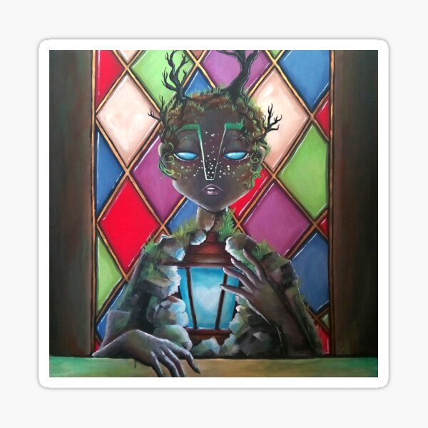 "Porch Light" Sticker for Sale by ectobabble | Redbubble