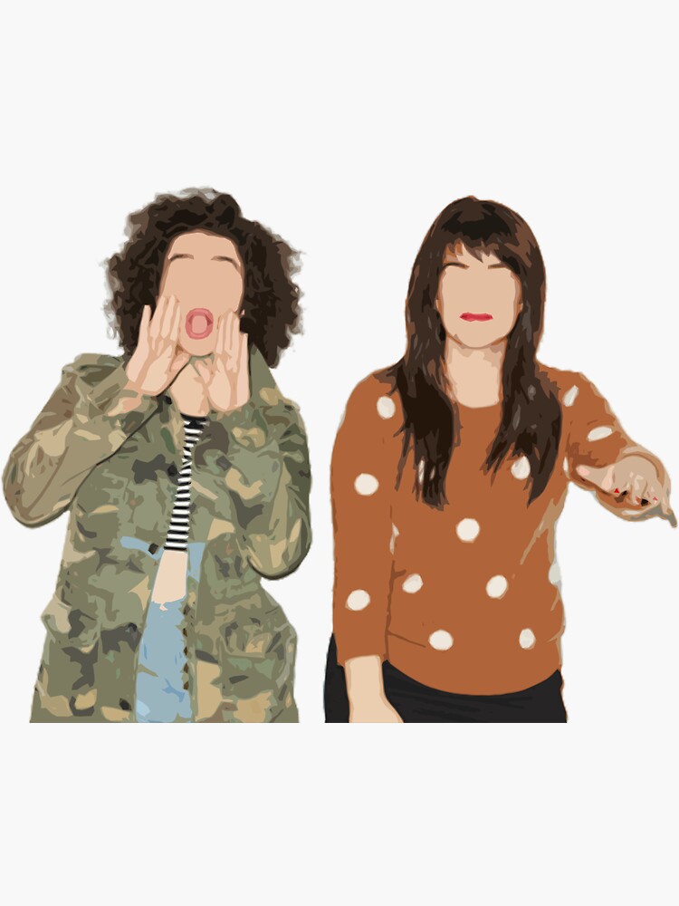 "Broad City" Sticker by lapatterson42 | Redbubble