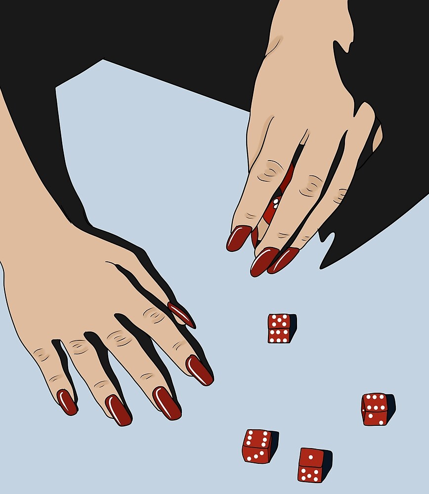 "Nails & Dice" by ArteDeImalay | Redbubble