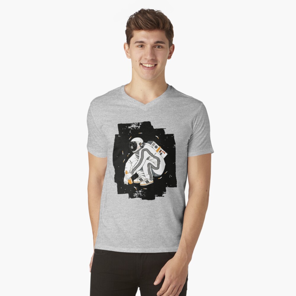 "Squatting Gopnik Slav with tracksuit in space" Sticker for Sale by ...