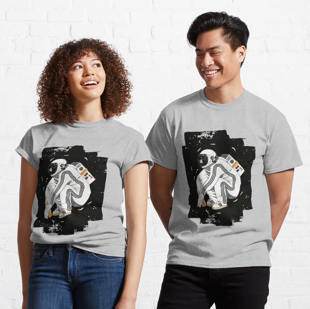 "Squatting Gopnik Slav with tracksuit in space" Sticker for Sale by ...