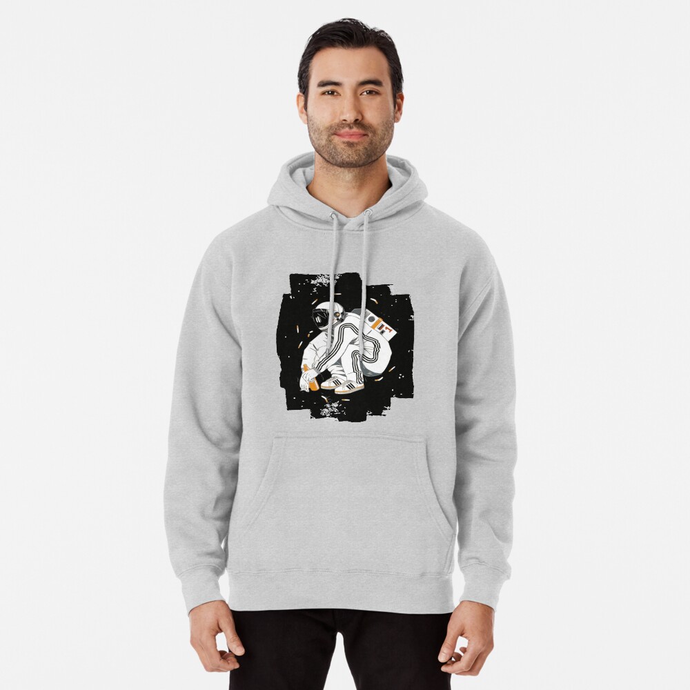 "Squatting Gopnik Slav with tracksuit in space" Sticker for Sale by ...