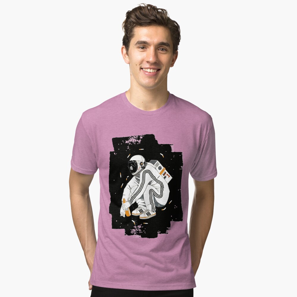 "Squatting Gopnik Slav with tracksuit in space" Sticker for Sale by ...