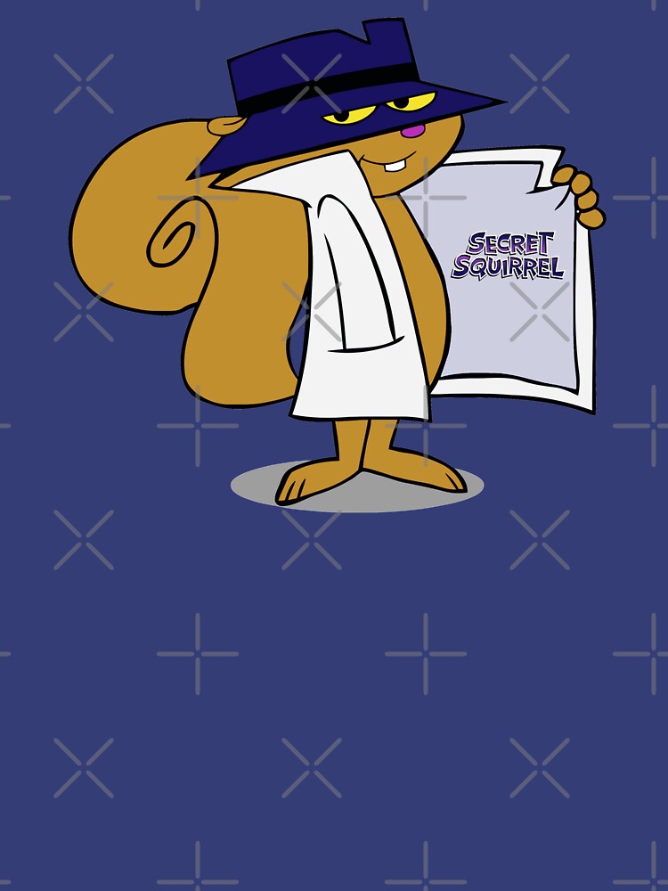 "Psst... It's Secret Squirrel!" T-shirt for Sale by Pop-Pop-P-Pow ...