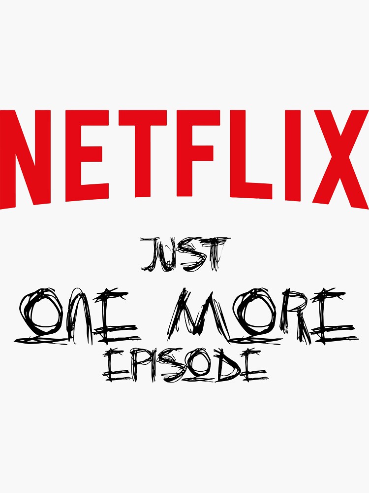 "Netflix " Sticker for Sale by Smich2 | Redbubble