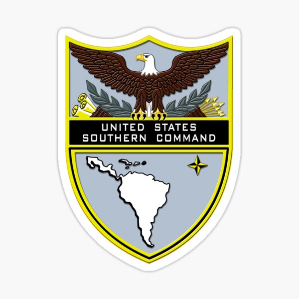 "U.S. Southern Command (SOUTHCOM) Shield" Sticker for Sale by ...