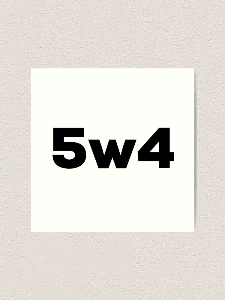 "5w4 Enneagram Type" Art Print for Sale by Profairy | Redbubble