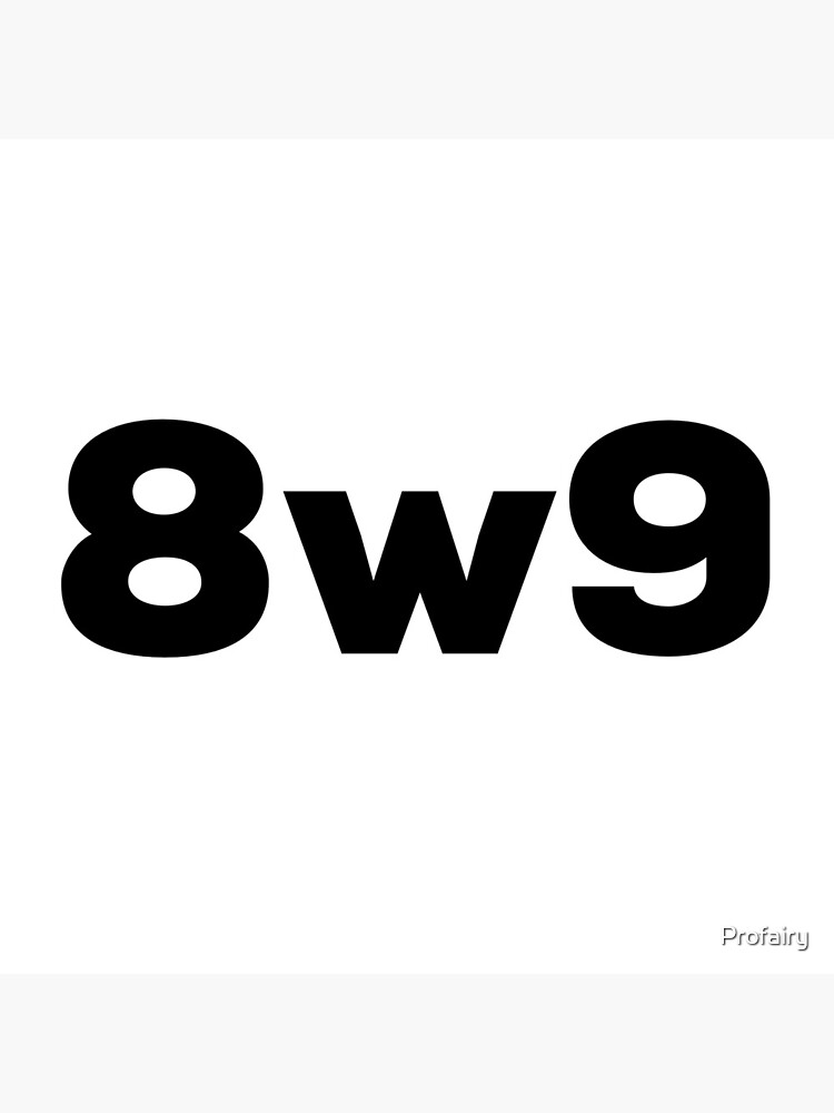 "8w9 Enneagram Type" Art Print by Profairy | Redbubble
